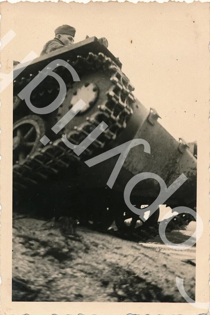 FOTO WK2 Pz. Abw. - Panzer über Graben X51 EUR 34,90 - PicClick DE