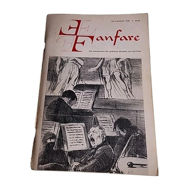 FANFARE MAGAZINE FOR Serious Record Collectors Book 1978 July August £ ...