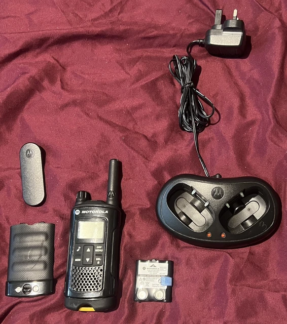 MOTOROLA XT180 WALKIE-TALKIE radio bidirezionale con batteria e ...