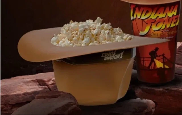INDIANA JONES AND The Dial Of Destiny Odeon Popcorn Bucket Hat and Cup ...