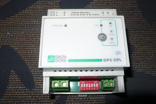 DELESTEUR DELTA DORE GP2 CPL courant porteur avec TI (Attention lire ...