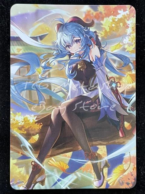 🔥 GANYU GENSHIN Impact Goddess Story Anime Waifu Card ACG DUAL 277 🔥 ...