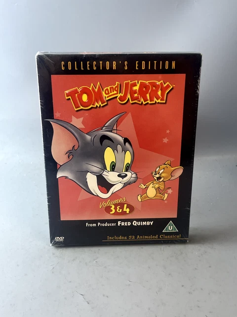TOM AND JERRY - Collectors Edition Vol 3-4 (DVD, 2007) NEW R2 Free p&p £13.99 - PicClick UK