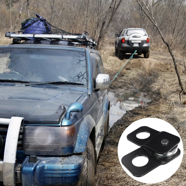 BLOCK TOWING PULLEY Block Replacement 4 Ton Auto Self Rescues Pulley ...