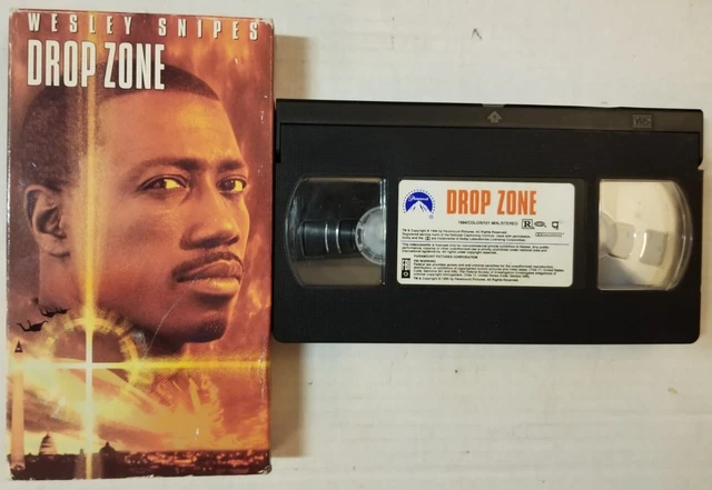 📼 VINTAGE 📼 Drop Zone 📼 (VHS, 1994) 📼 Former Rental 📼 TESTED 📼 $10.29 ...