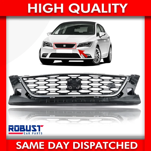 FRONT MAIN BUMPER Center Radiator Grill For Seat Leon Fr 5F0853654D ...
