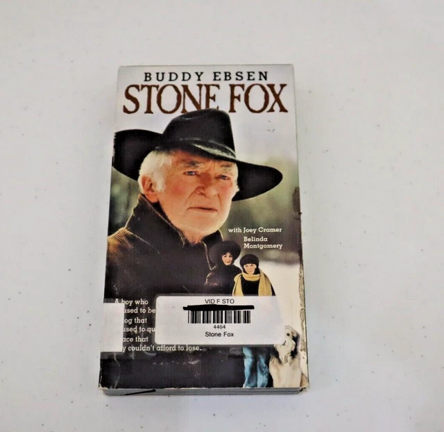 STONE FOX - VHS Buddy Ebsen, Joey Cramer, Belinda Montgomery 1987 £4.51 ...