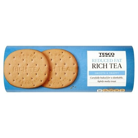 TESCO REDUCED FAT Rich Tea Biscuits 300G X 2 £5.43 - PicClick UK