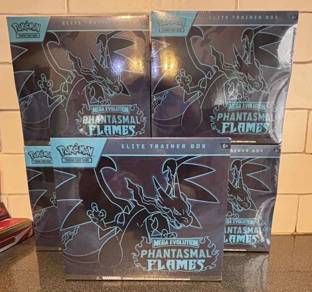 POKEMON TRADING CARD Game TCG - Mega Evolution Phantasmal Flames ETB ...