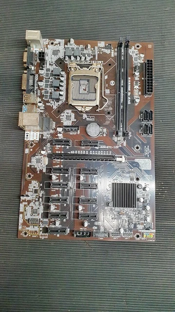 B250 BTC-12P MINING Board 12 GPU 12x PCI-Express PCIe LGA 1151 ...