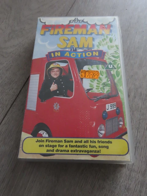 FIREMAN SAM IN Action VERY RARE VHS 1996 £37.12 - PicClick UK
