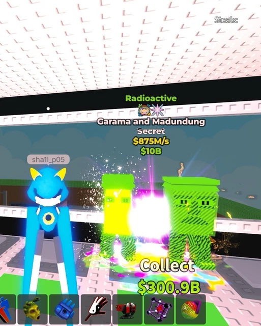 STEAL A BRAINROT Radioactive Garama 925M/S $244.67 - PicClick AU