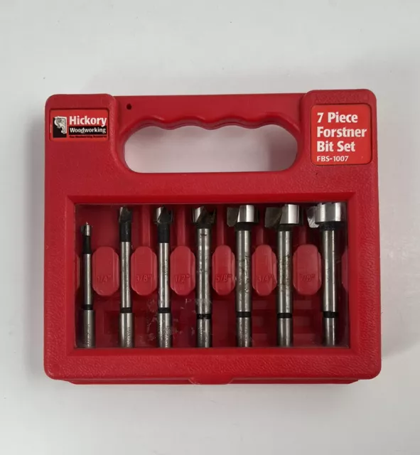 Hickory woodworking forstner bit set store