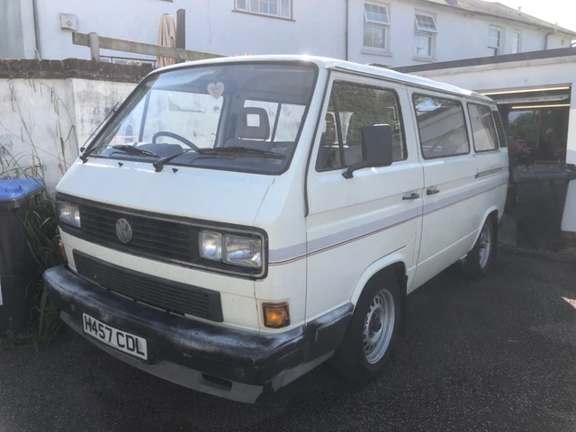 VW T25 T3 Camper Panel Van £2,450.00 - PicClick UK