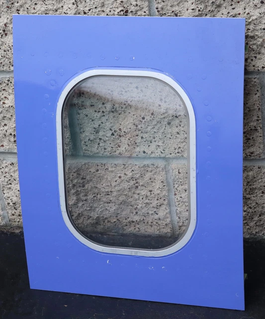 RARE BOEING 707-436 Airplane Jet Aircraft Passenger Cabin Window Panel ...
