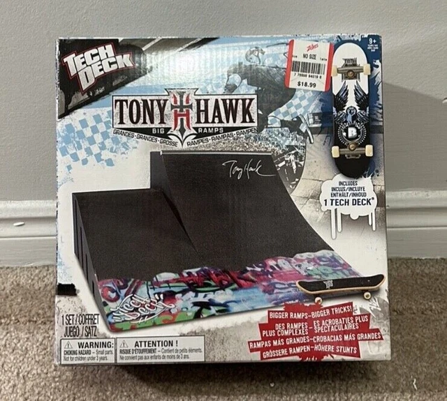 TECH DECK TONY Hawk Fingerboard Ramps Sk8park $150.00 - PicClick CA