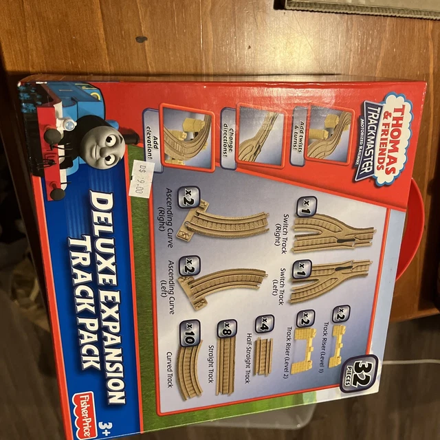 THOMAS & FRIENDS Trackmaster DELUXE EXPANSION TRACK PACK RARE NIB! $50. ...
