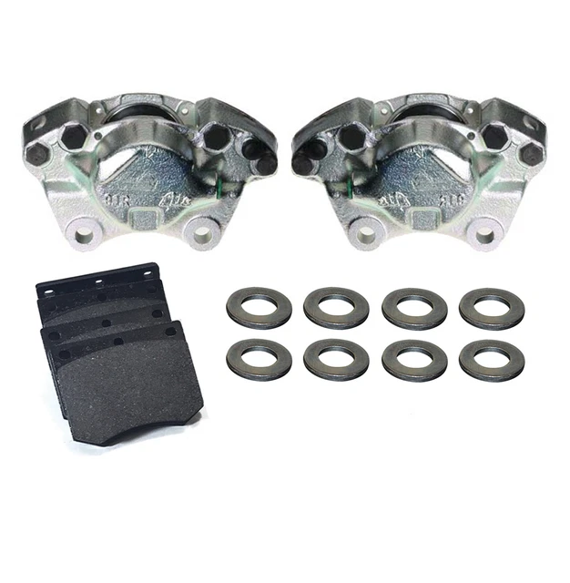 FRONT BRAKE CALIPERS & PADS FIT: FORD CAPRI 2.8i 78-90 W/ VENTED DISCS ...
