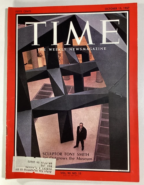 TIME MAGAZINE 1967 Rare Ads Art Sculptor Tony Smith Abortion Star Trek ...