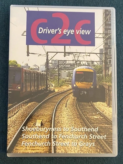 C2C DRIVER'S EYE View DVD Shoeburyness Southend Fenchurch St Grass ...