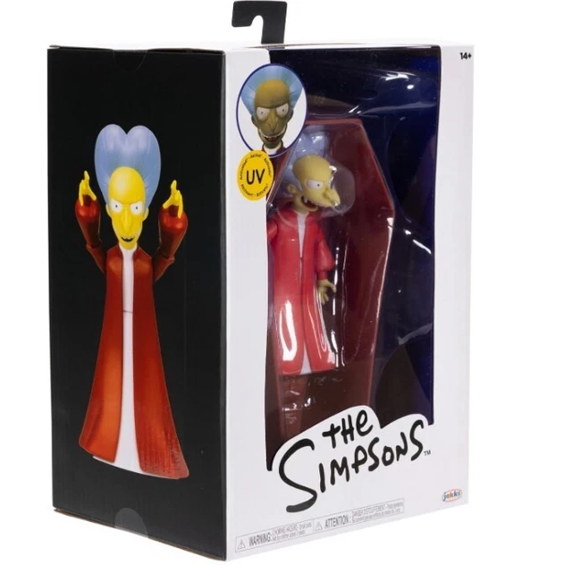THE SIMPSONS COUNT Mr Burns Vampire Action Figure (NEW + SEALED) £49.99 ...