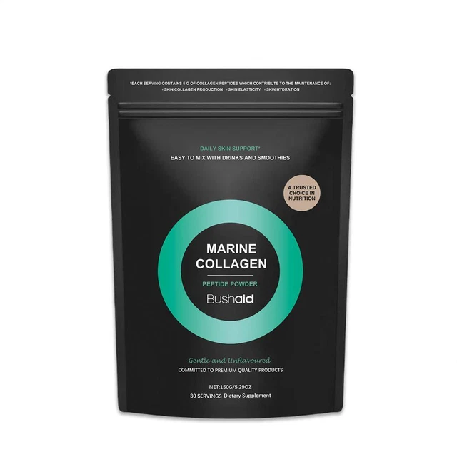 MARINE COLLAGEN POWDER Deep-sea Fish Scales For Hair Skin & Nails ...