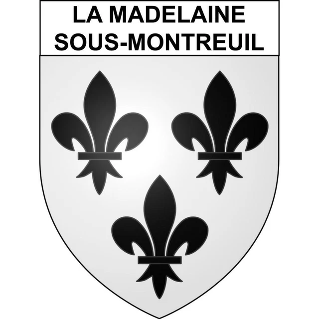LA MADELAINE-SOUS-MONTREUIL 62 ville sticker blason écusson autocollant adhésif EUR 6,99 ...