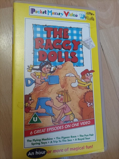 THE RAGGY DOLLS VHS Video Tape Rare by Yorkshire tv 6 episodes £5.00 ...