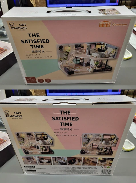 MINIATURE HOUSE KIT, DIY Mini House Building Kit - The Satisfied Time ...