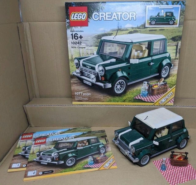 LEGO CREATOR MINI Cooper Car Expert Toy Building Set COMPLETE 1077 ...