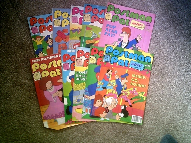 POSTMAN PAT British Weekly Comic Joblot 10 Comics £15.99 - PicClick UK