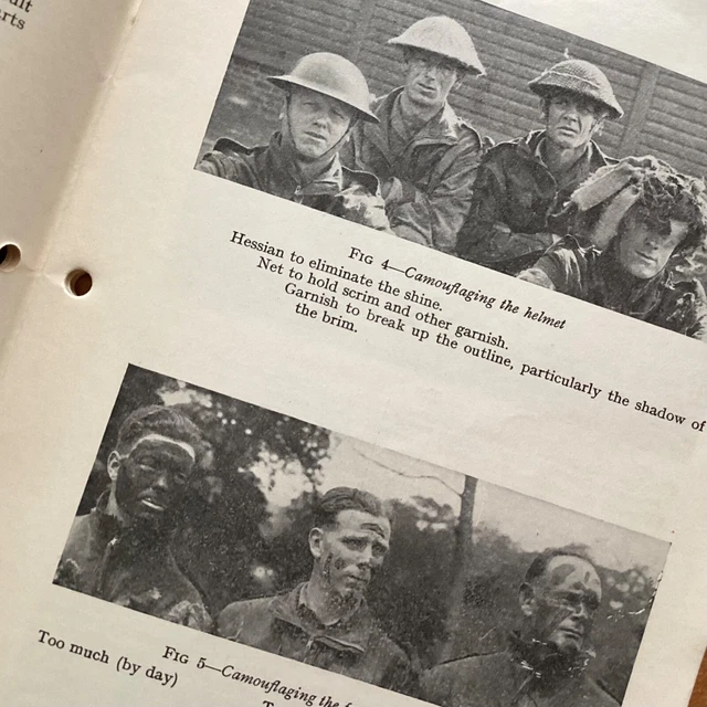 ORIGINAL BRITISH ARMY Infantry Training Pamphlet: Fieldcraft, 1948/49 £ ...