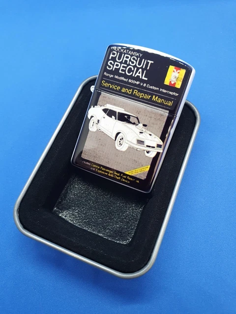 MAD MAX ROAD Warrior Main Force Patrol Interceptor Bike Flip Petrol Lighter £10.99 - PicClick UK