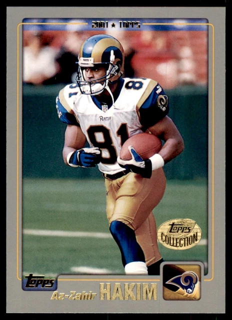 2001 TOPPS AZ-ZAHIR Hakim St. Louis Rams #31 EUR 1,93 - PicClick FR