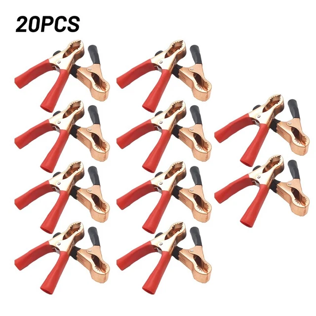 SERRE-JOINT ALLIGATOR CLIP Pince Crocodile 50A Accessoire Alligator ...