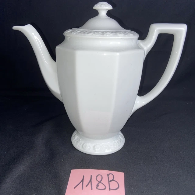 ROSENTHAL PORZELLAN MARIA Weiß Kaffeekanne 22cm. H. Weiß EUR 25,00 ...