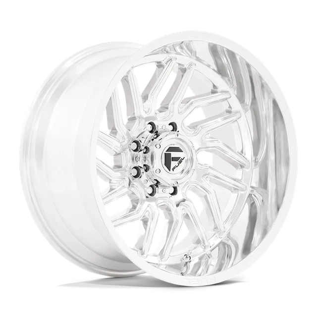 20X9 FUEL OFF-ROAD D809 Hurricane Polished Milled Wheels 5x5.5 (20mm ...