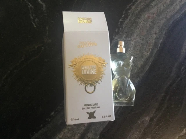 RARE MINIATURE DIVINE Jean Paul Gaultier eau de parfum 6ml new 2023 ...