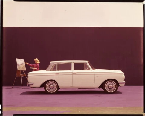 1963 AMC RAMBLER American Automobile Old Car Advertising Photo 2 EUR 6 ...
