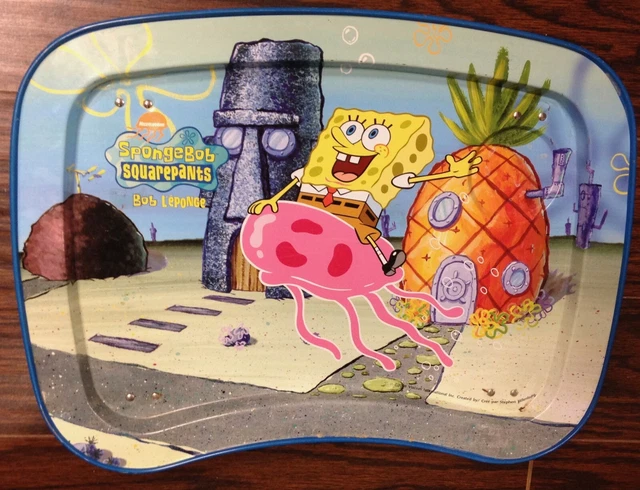SPONGEBOB SQUAREPANTS-TV TRAY w/Folding Legs-Kidz Trays-Vintage 2003 ...