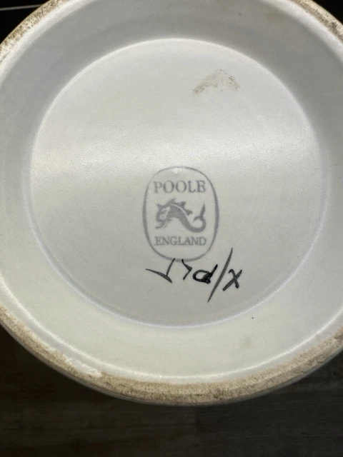 POOLE POTTERY FREEFORM Large Peanut Vase 32cm Tall £156.68 - PicClick UK