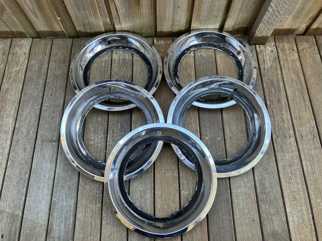 GENUINE GMH NASCO Chrome Dress Trims X5 For Holden Hq Monaro Ls Premier ...