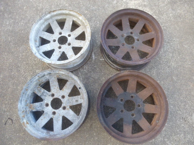 VW T25 T3 T2 Bay Camper Van Weller style Wheels 5x112 pcd FREE POST £ ...