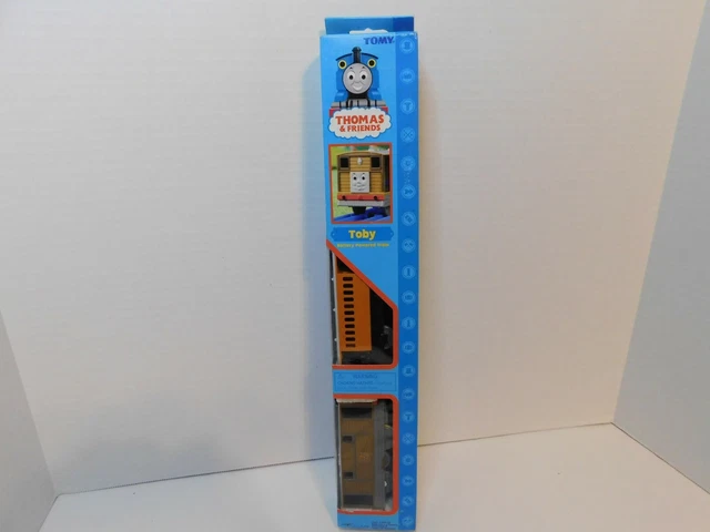 TRACKMASTER ROAD & Rail System Thomas & Friends “Toby” 2001 Motorized ...