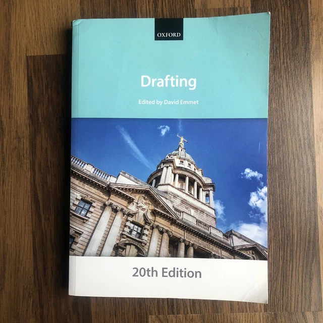 OXFORD DRAFTING (MANUELS de barre) 20e édition livre de poche soft-back ...