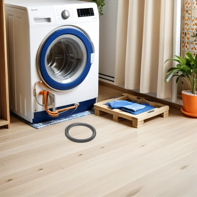 WASHER DOOR SEAL Ring: Spring Loaded Retaining Clamp Stainless Steel ...