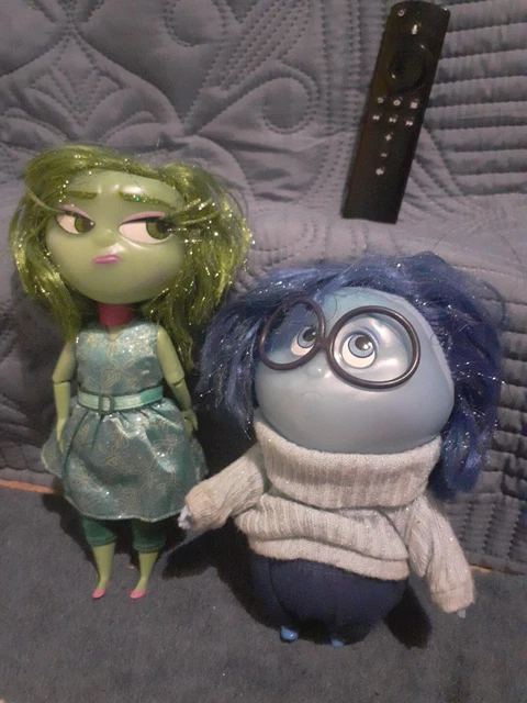 DISNEY PIXAR INSIDE Out Dolls Job Lot Disgust And Sadness Bundle £6.00 ...