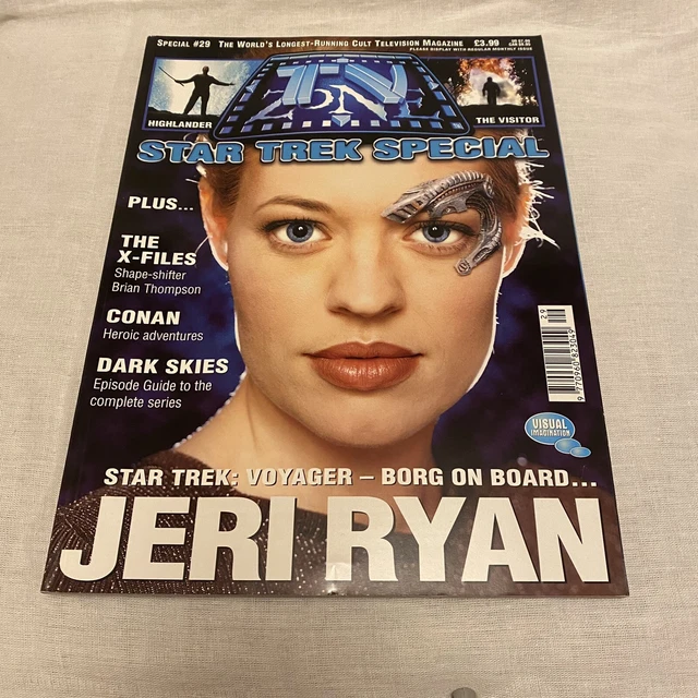 STAR TREK VOYAGER - #29 Jeri Ryan - June 1998 - TV Zone Magazine ...