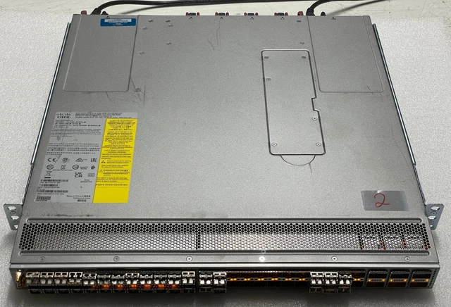 CISCO NEXUS N9K-C93180YC-FX3 48Port 48x25GbE SFP28 6x100GbE QSFP28 ...