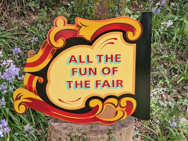 Fairground Panel FOR SALE! - PicClick UK